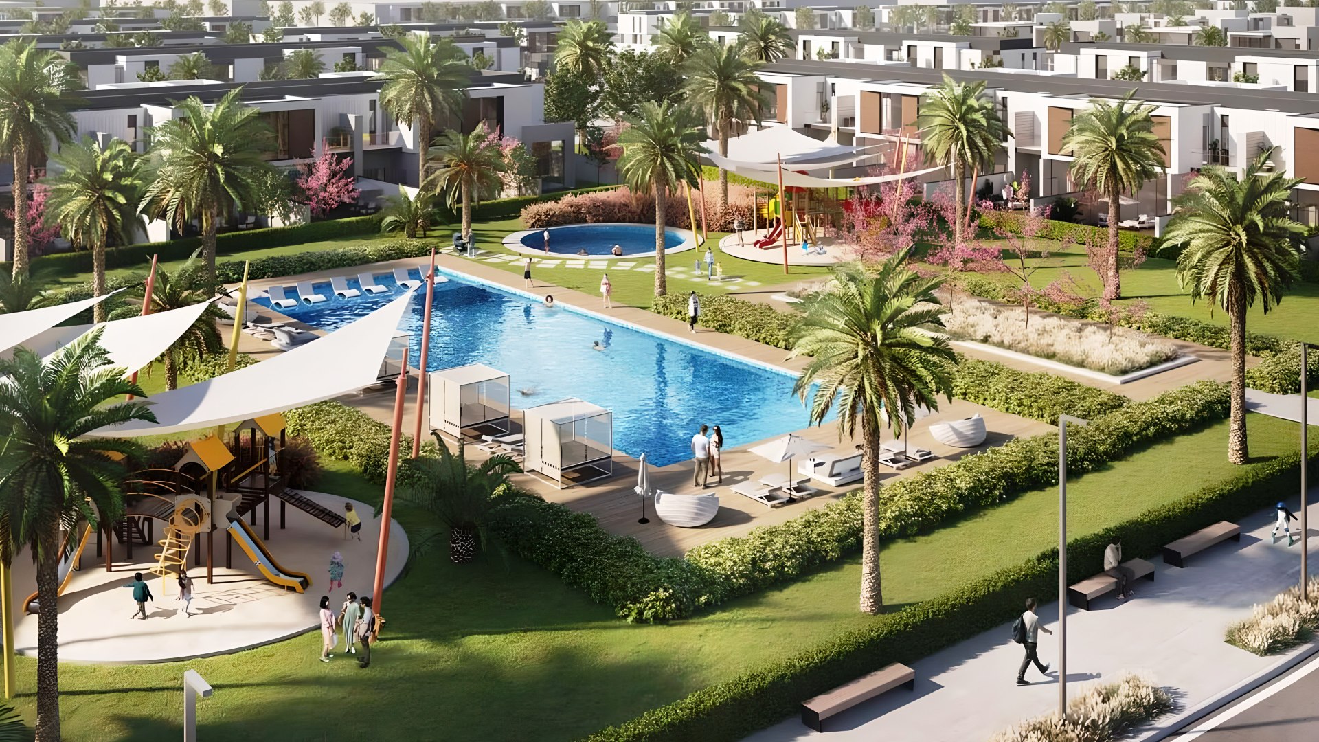 MUROOJ TOWNHOUSES در Al Furjan، Dubai، امارات متحده عربی: املاک برای ...